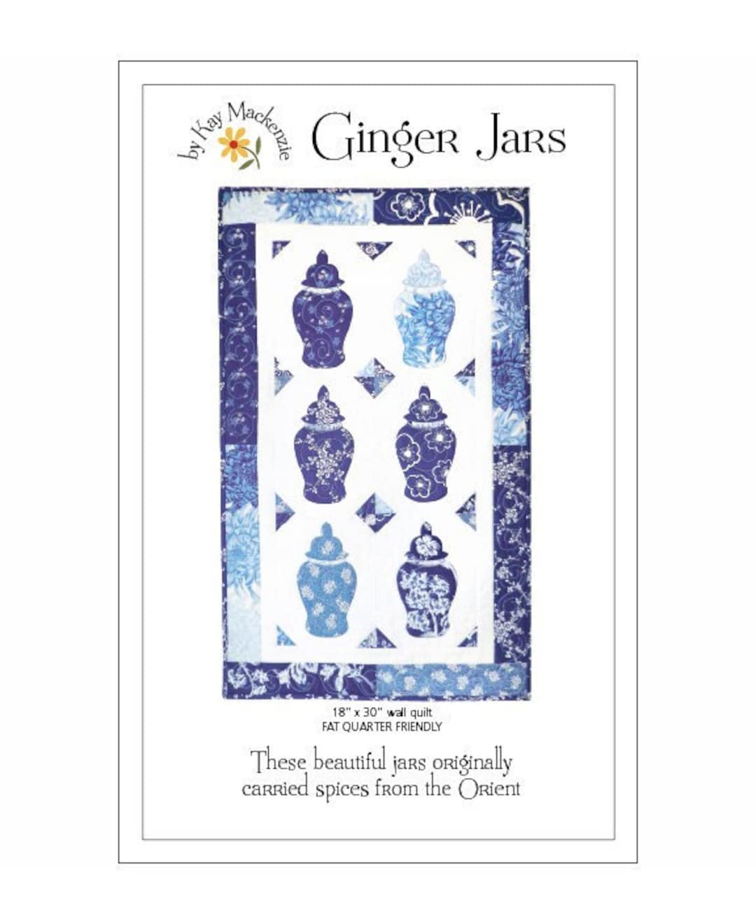 Ginger Jars Quilt Pattern - Etsy