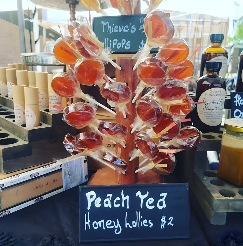 Honey Lollipops Mango Chamoy Tajin (1 Dozen) - Etsy