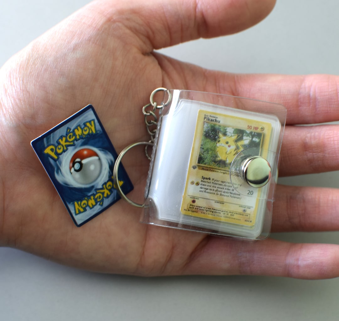 CUSTOM Miniature Trading Pokecards - Etsy