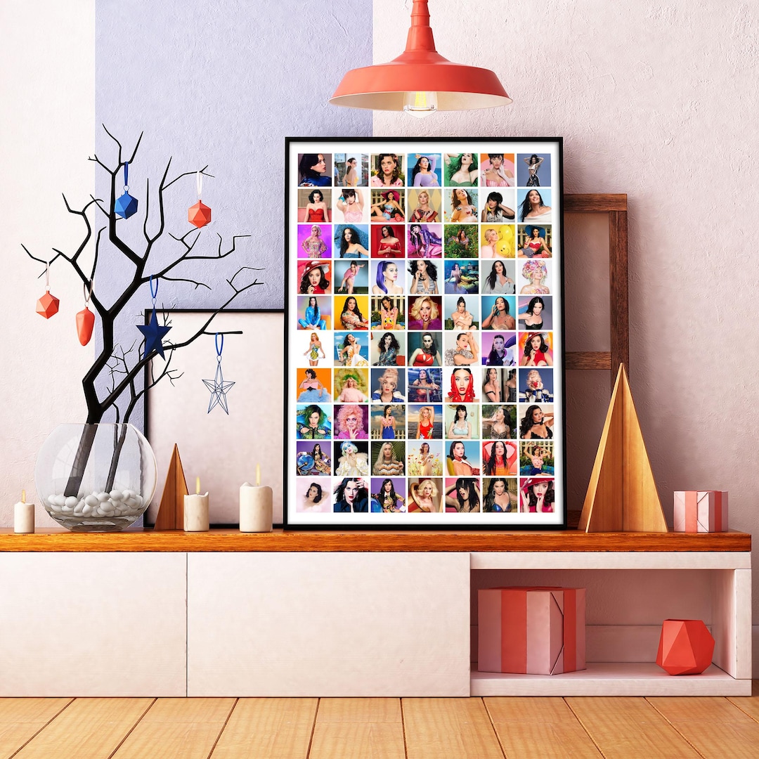 Katy Perry Printable 2 Digital Posters PDF Download - Etsy