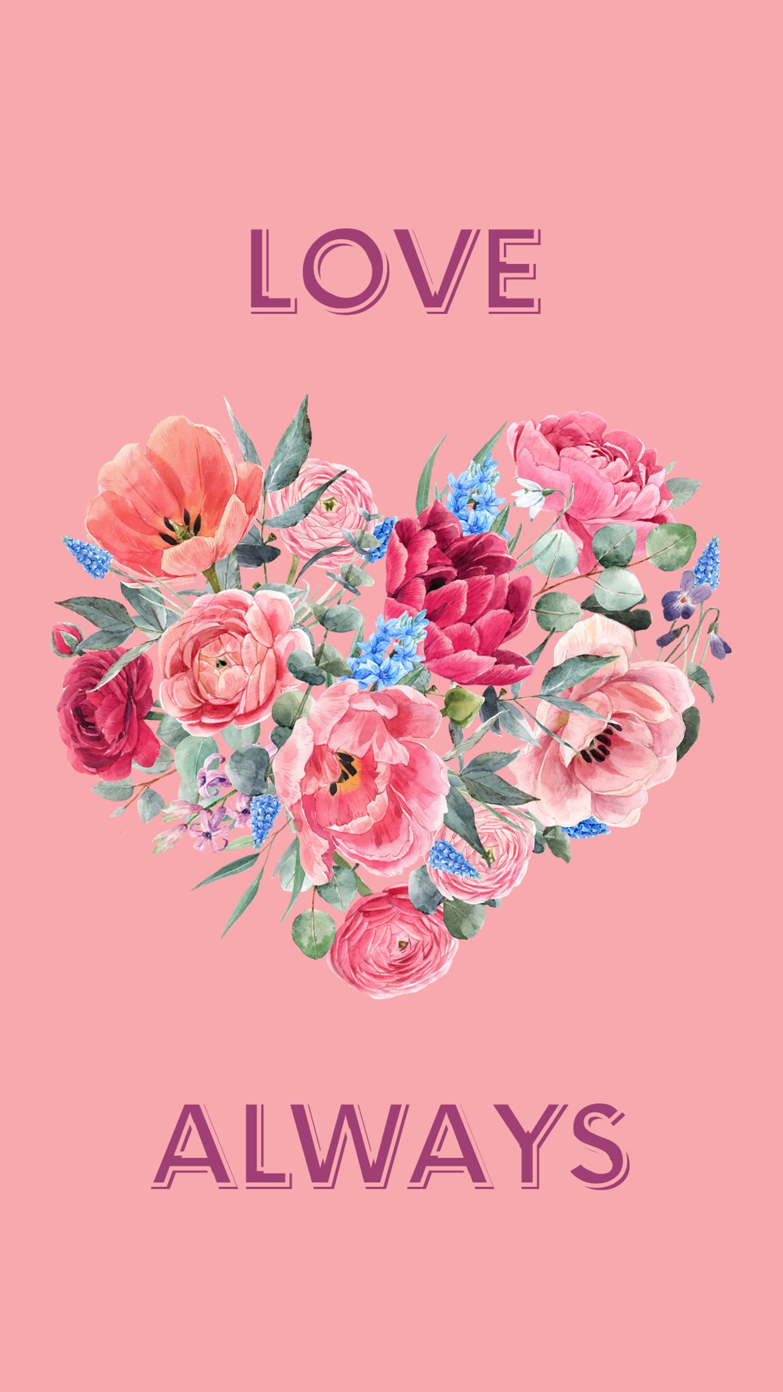 5 Inspirational and Motivational Phone Backgrounds / Digital Downloads ...