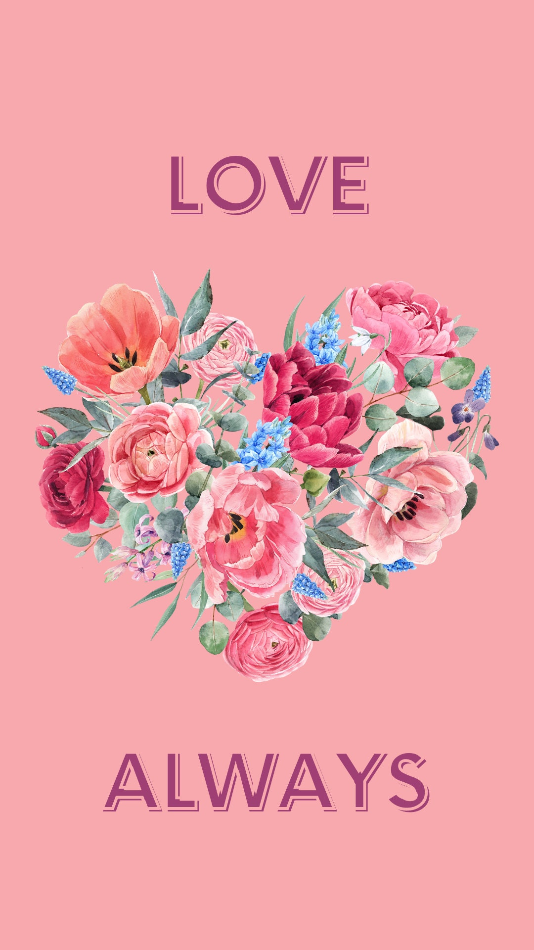 5 Inspirational and Motivational Phone Backgrounds / Digital Downloads ...