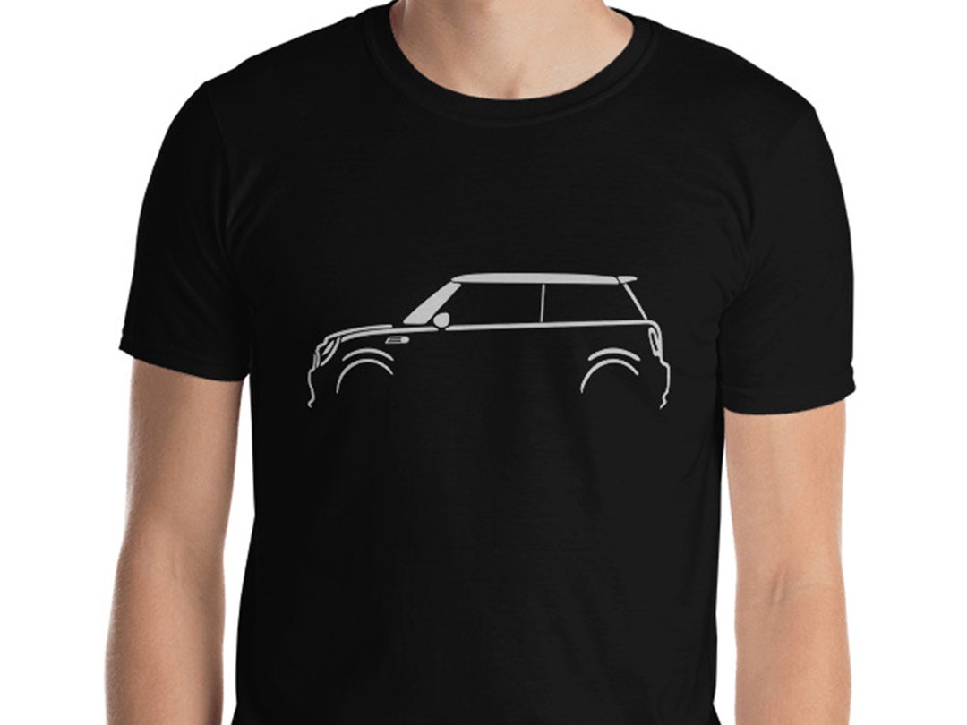 Mini Cooper Shirt Silhouette Shirt Short-sleeve Unisex T Shirt Car Guy ...
