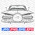 Ford Mustang Convertible 1965 Car SVG Clip Art Graphic Art Instant ...