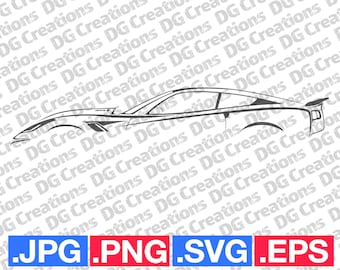 Corvette Stencil - Etsy