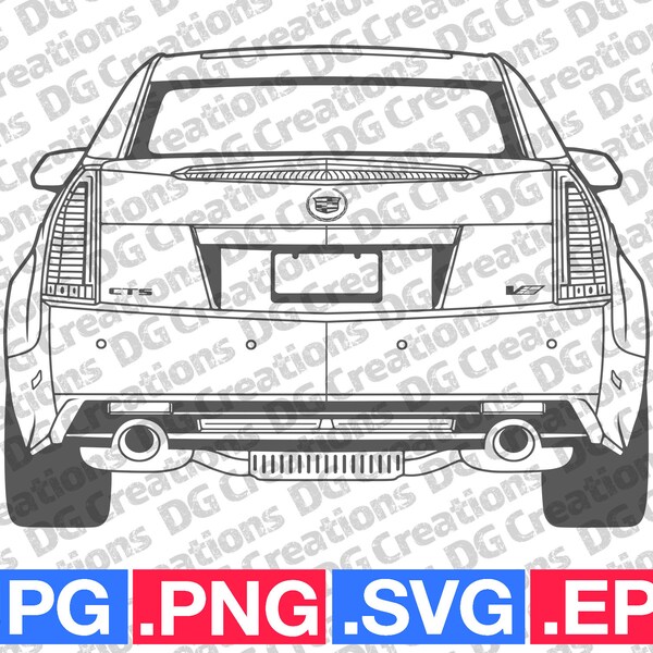 Cadillac V Svg - Etsy