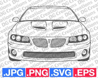 Pontiac Gto Svg - Etsy