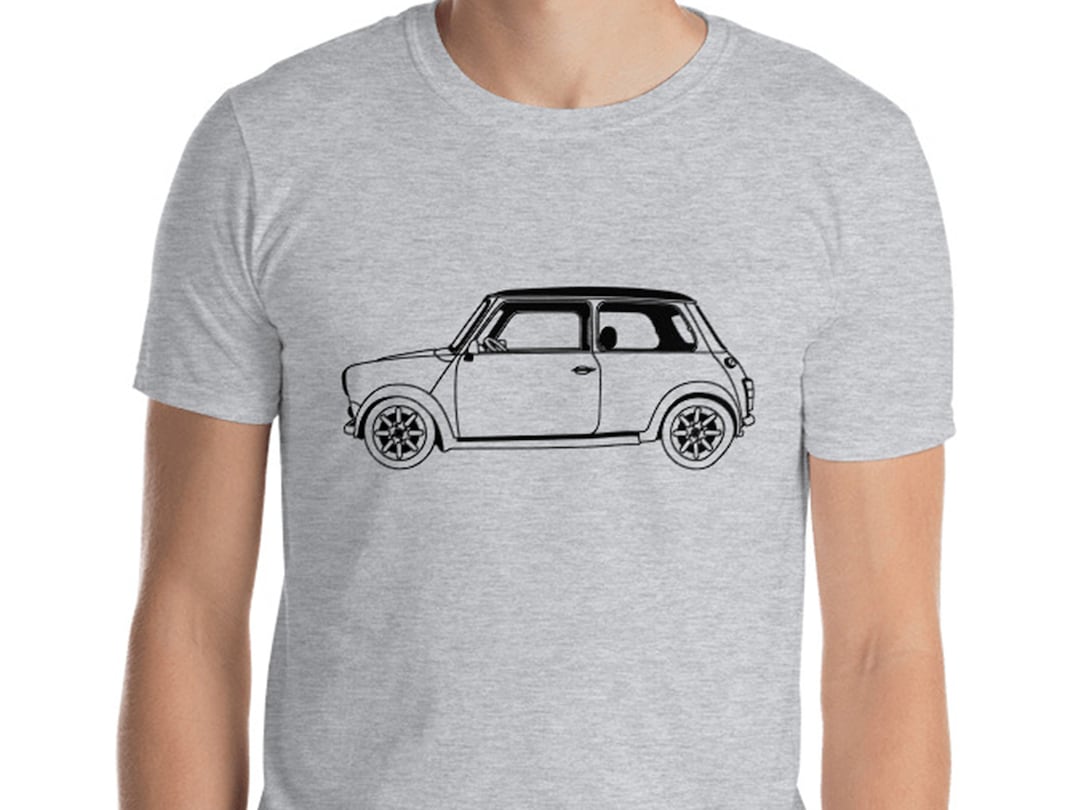 Classic Mini Cooper Shirt Short-sleeve Unisex T-shirt Car Guy Gift ...