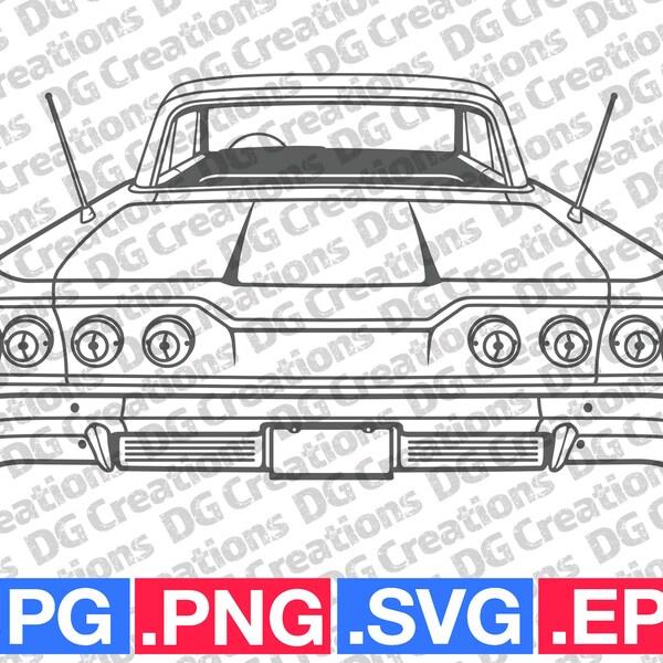 Impala Svg - Etsy