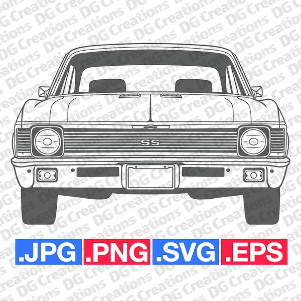 Nova Car Svg - Etsy