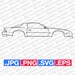 Camaro IROC 1986 Car SVG Clip Art Graphic Art Instant Download ...