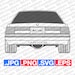 Ford SVT Lightning 1993 Pick up Truck Car SVG Clip Art Graphic Art ...