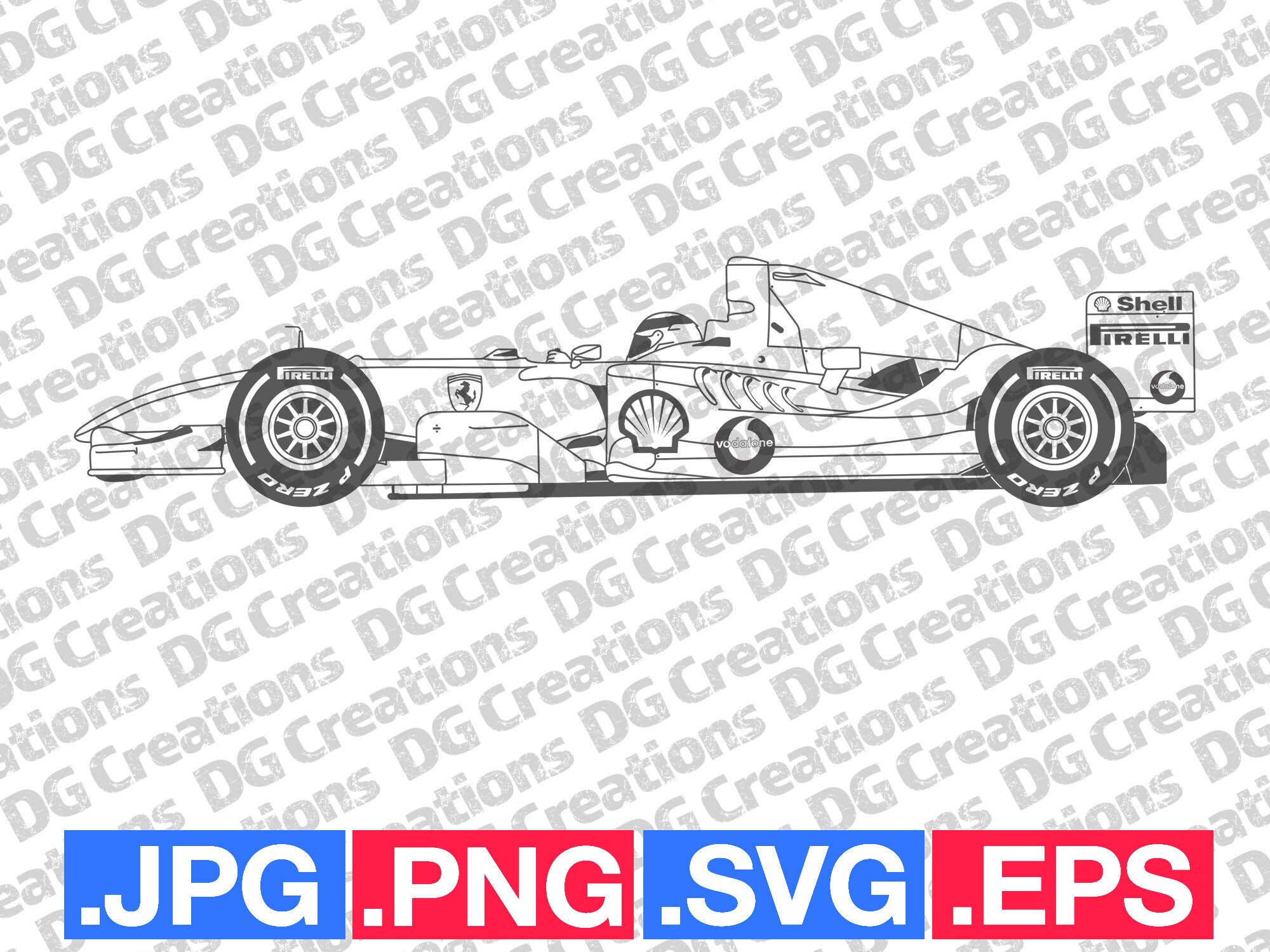 Shell Formula One Decals
