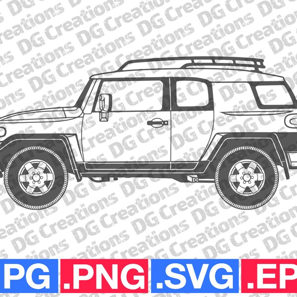 Toyota Fj Cruiser - Etsy