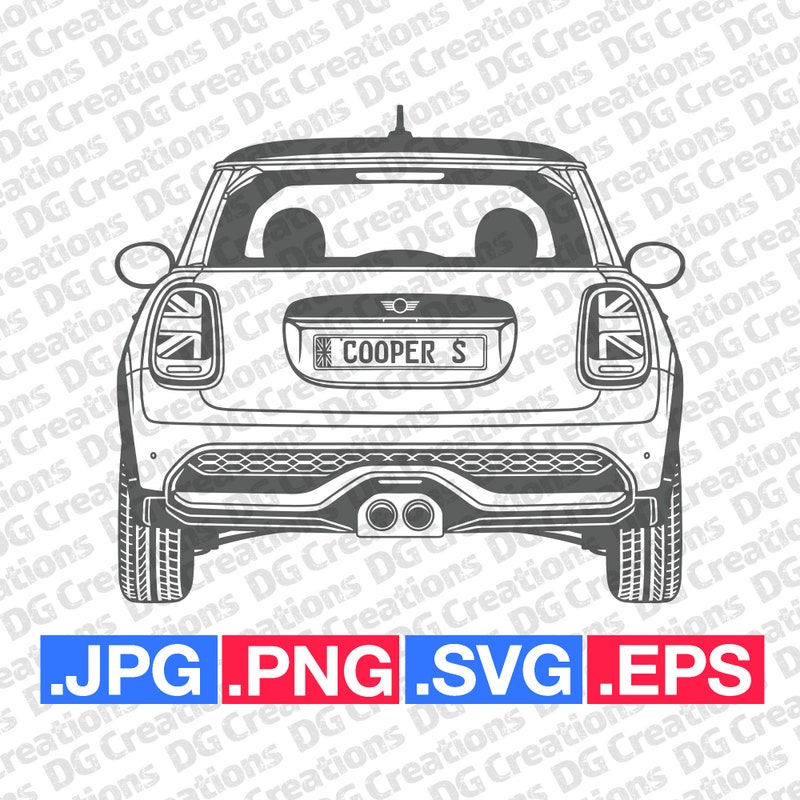Mini Cooper Svg - Etsy