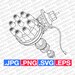 Ford V8 Distributor SVG Engine Part Clip Art Graphic Art Instant ...