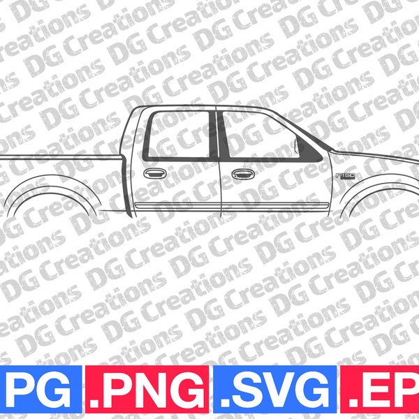 Ford F150 Truck Clip Art - Etsy