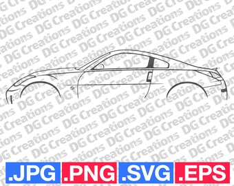 Nissan 350z Svg File - Etsy