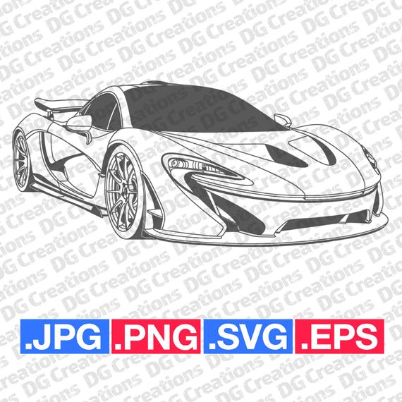 Mclaren P1 Front View Png