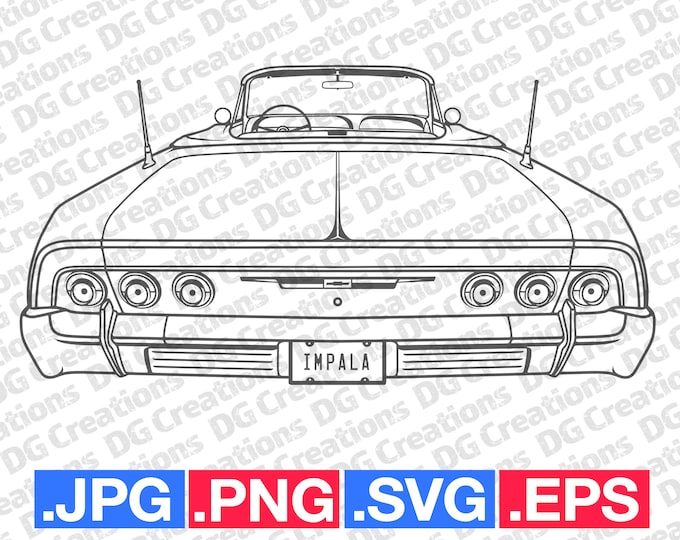 Vintage 1963 Chevrolet Impala Sales Brochure 16 Page Literature Car SS ...