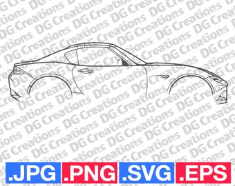 Mazda Mx5 Svg - Etsy Sweden