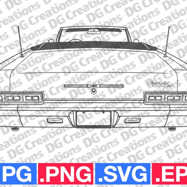 1966 Impala Svg - Etsy