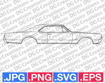 Oldsmobile 442 Svg - Etsy