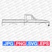 Chevrolet Impala 1959 Rear Convertible Classic Car SVG Clip Art Graphic ...