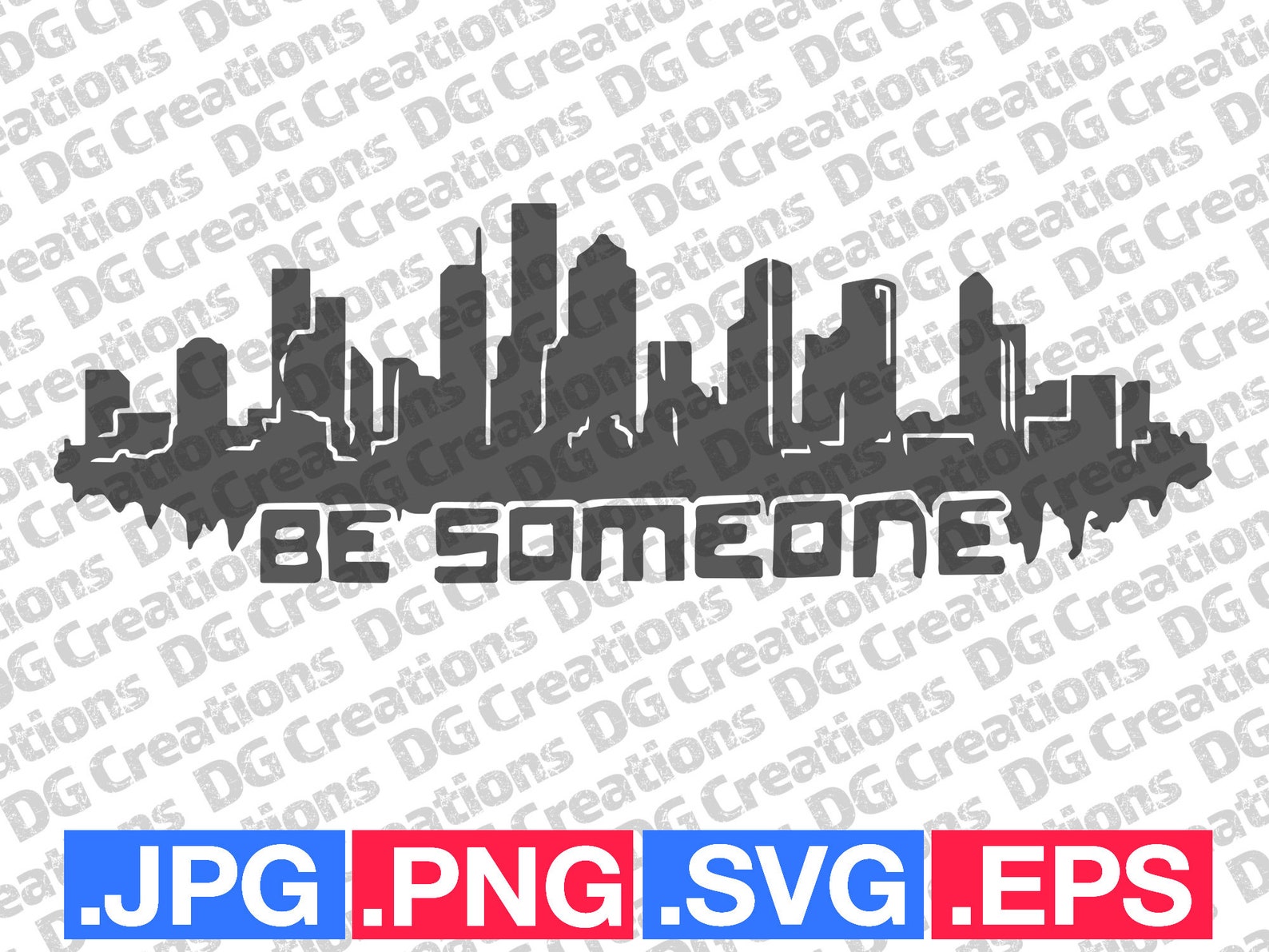 Houston Be Someone Silhouette SVG Clip Art Graphic Art Instant - Etsy