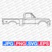 C10 Pick up Truck 1967 Stepside Truck SVG Clip Art Graphic Art Instant ...