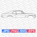 Chevrolet Nova 1969 Car SVG Clip Art Graphic Art Instant Download ...