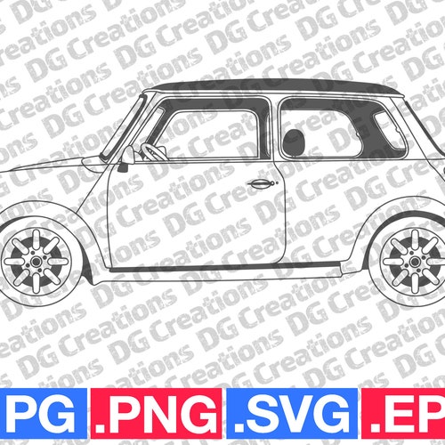 Instant Download / Cut File / Mini Cooper SVG - Etsy