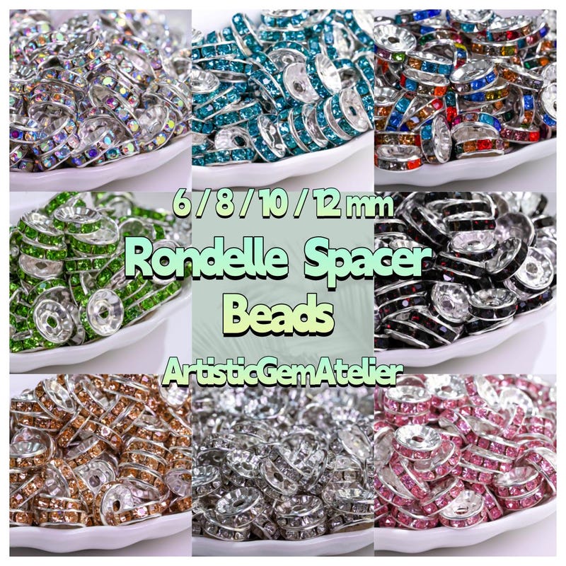 Rhinestone Connector - Etsy