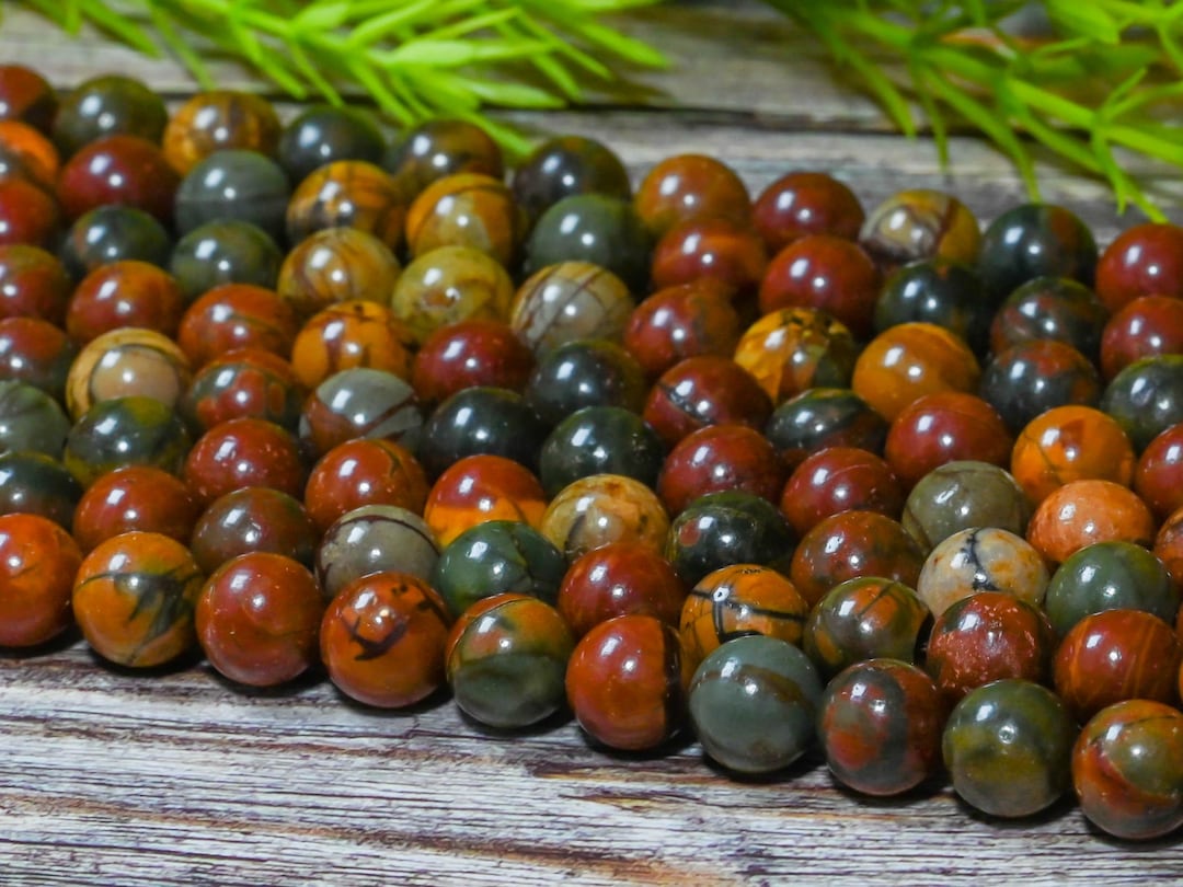 Red Creek Jasper - Aka Natural Cherry Creek Multicolor Picasso Jasper ...