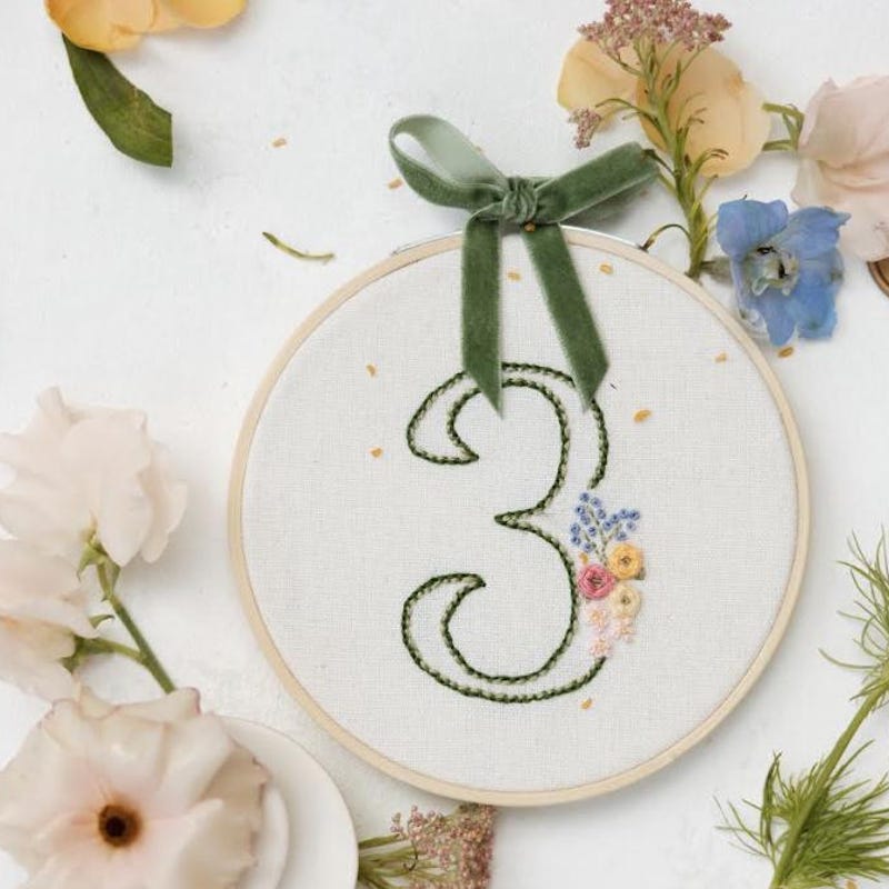 Garden Table Numbers - Etsy