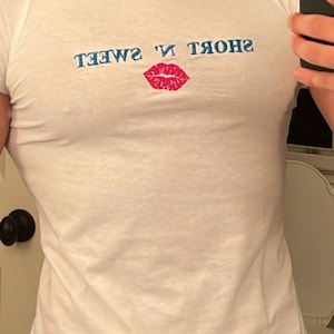 Short N Sweet Baby Tee - Etsy