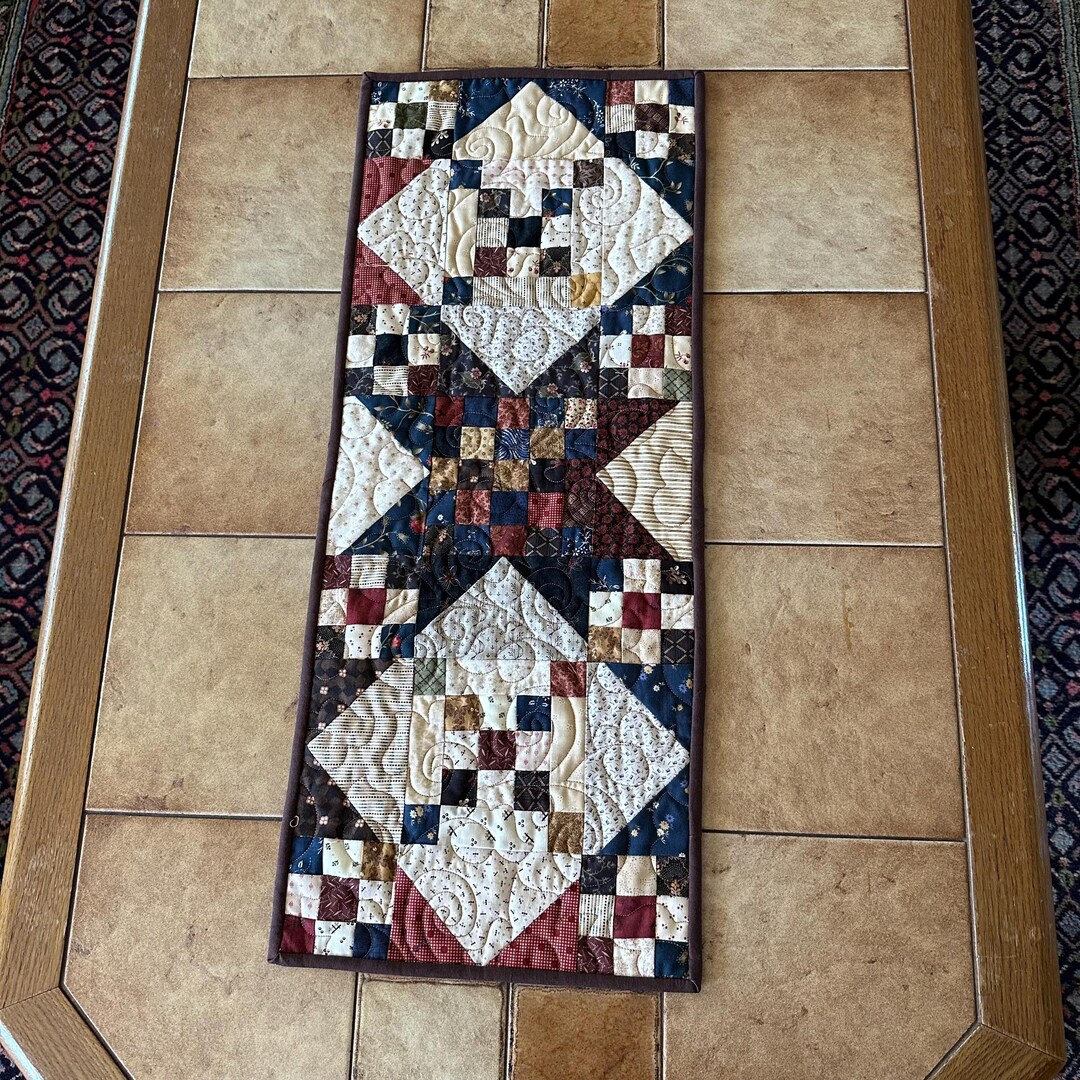 Civil War Type Fabrics Narrow Table Runner - Etsy