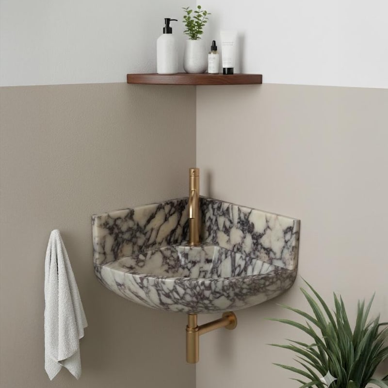 Wall Mount Marble Sink - Etsy