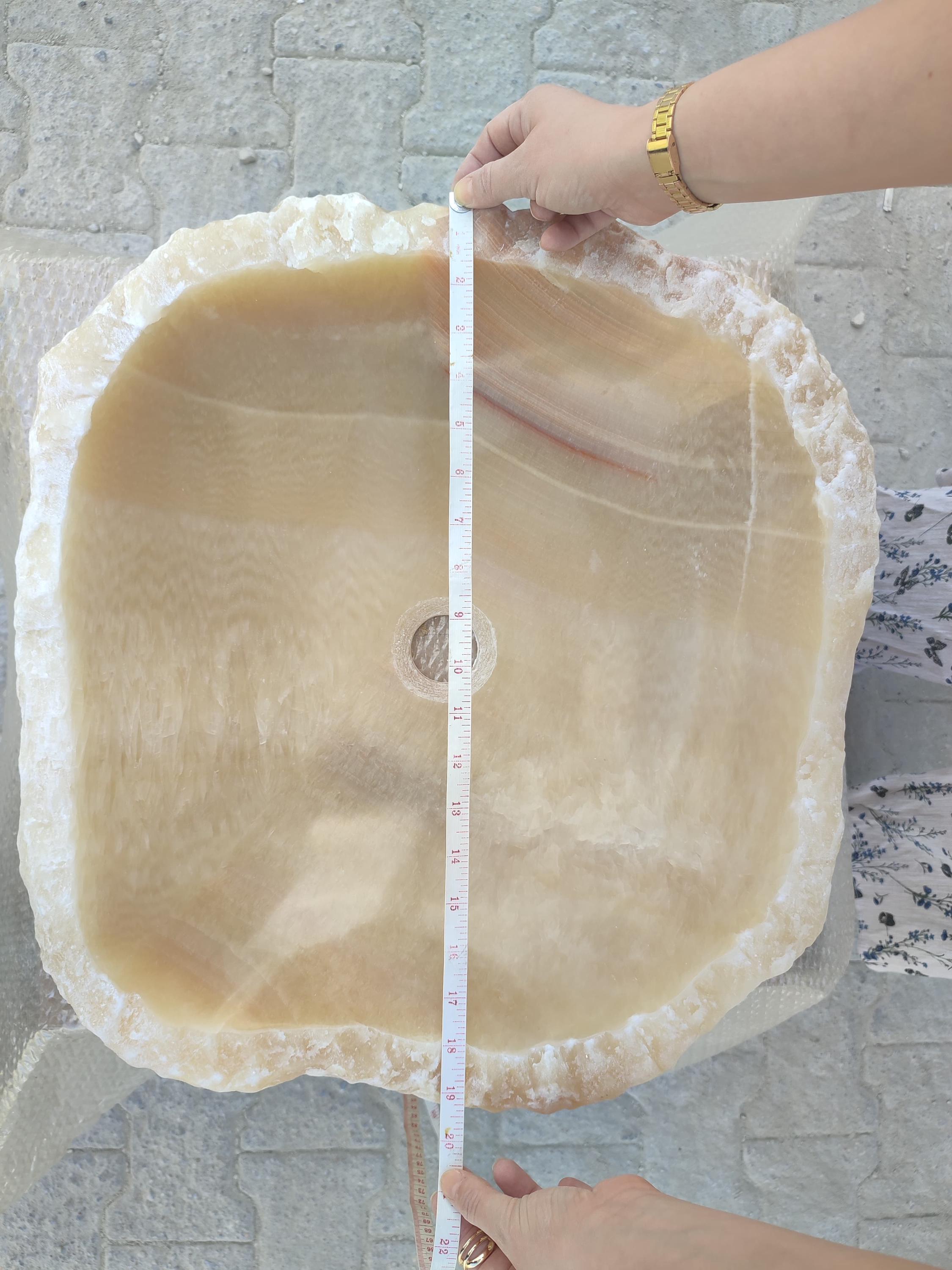 Honey Onyx Translucent Sink, Bathroom Sink, Vessel Sink, Interior ...