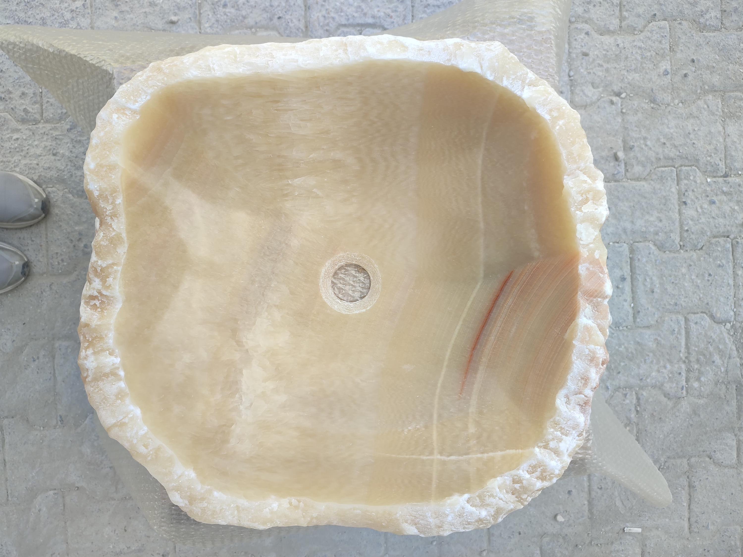 Honey Onyx Translucent Sink, Bathroom Sink, Vessel Sink, Interior ...