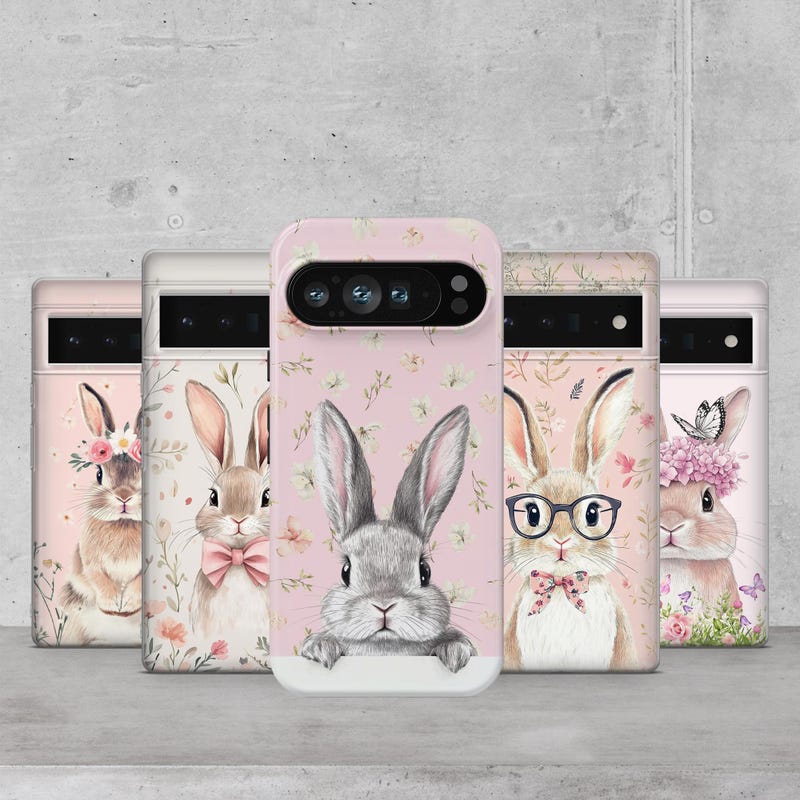 Rabbit Phone Case - Etsy