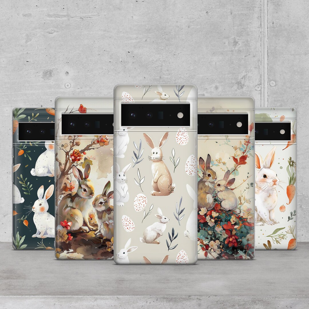 Rabbit Phone Case Easter Egg Cover for Google Pixel 10 Pro XL, 9A, 8 ...