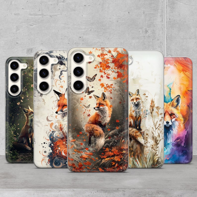 Wild Fox Phone Case Foxy Cover for Samsung Galaxy S26 Ultra, S25 FE ...