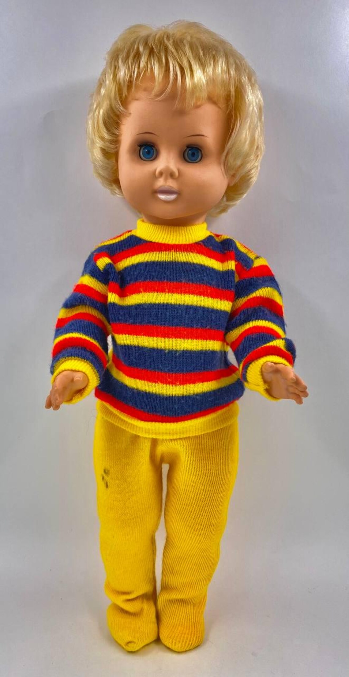 Vintage DDR Plastikpuppe - Seltenes Retro Ostblock Spielzeug, 1970er ...