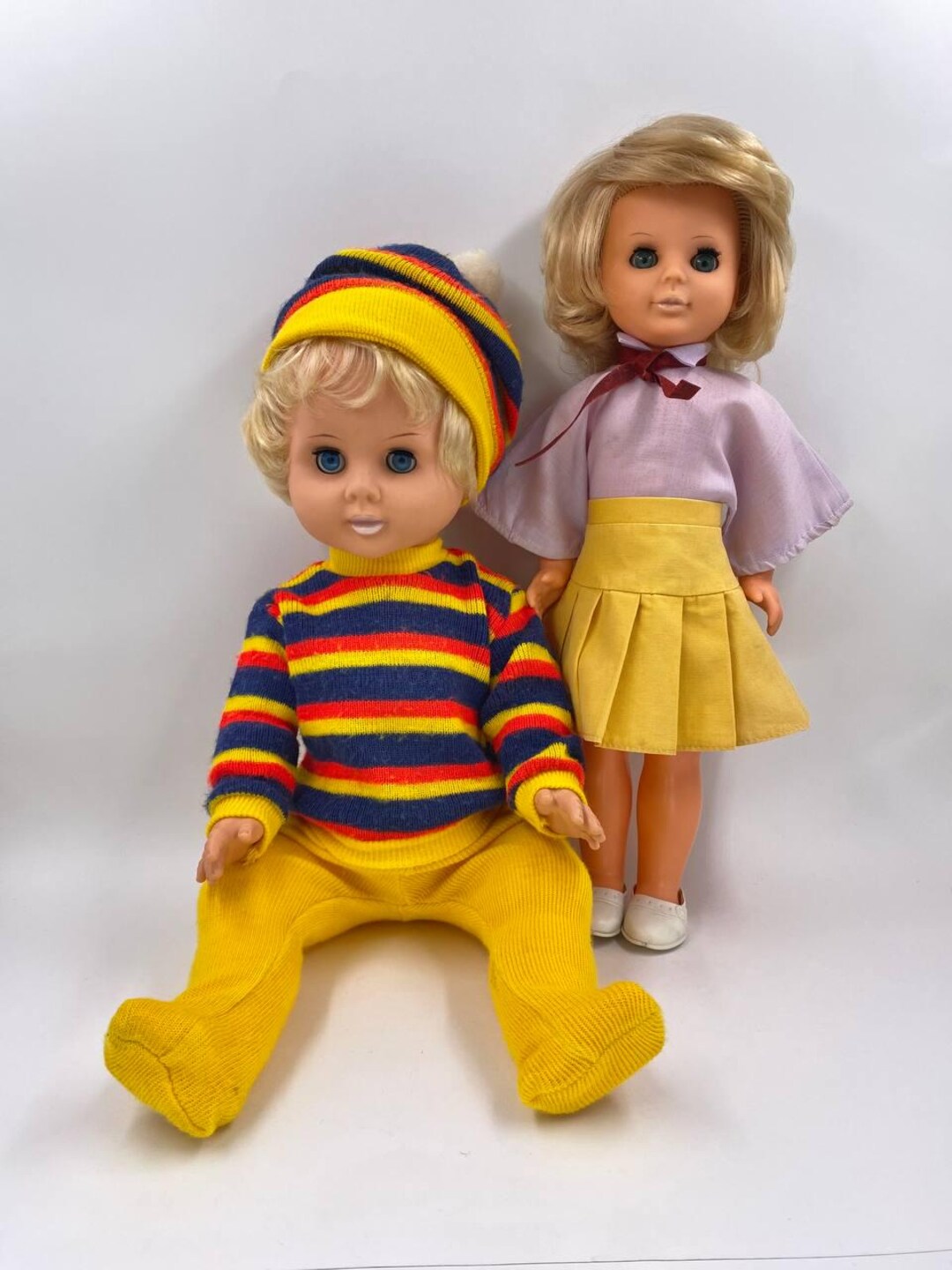 Vintage DDR Plastikpuppe - Seltenes Retro Ostblock Spielzeug, 1970er ...