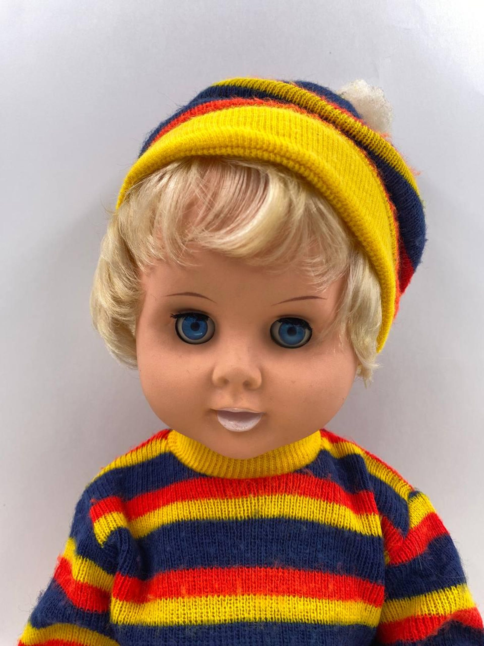 Vintage DDR Plastikpuppe - Seltenes Retro Ostblock Spielzeug, 1970er ...
