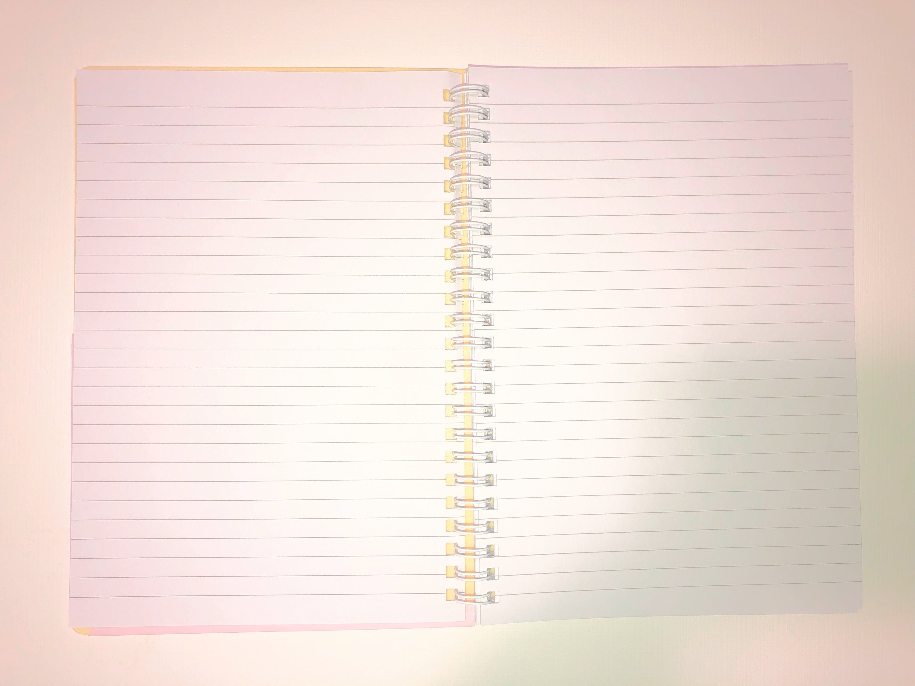 BT21 Medium Notebook (pink/yellow) - Etsy