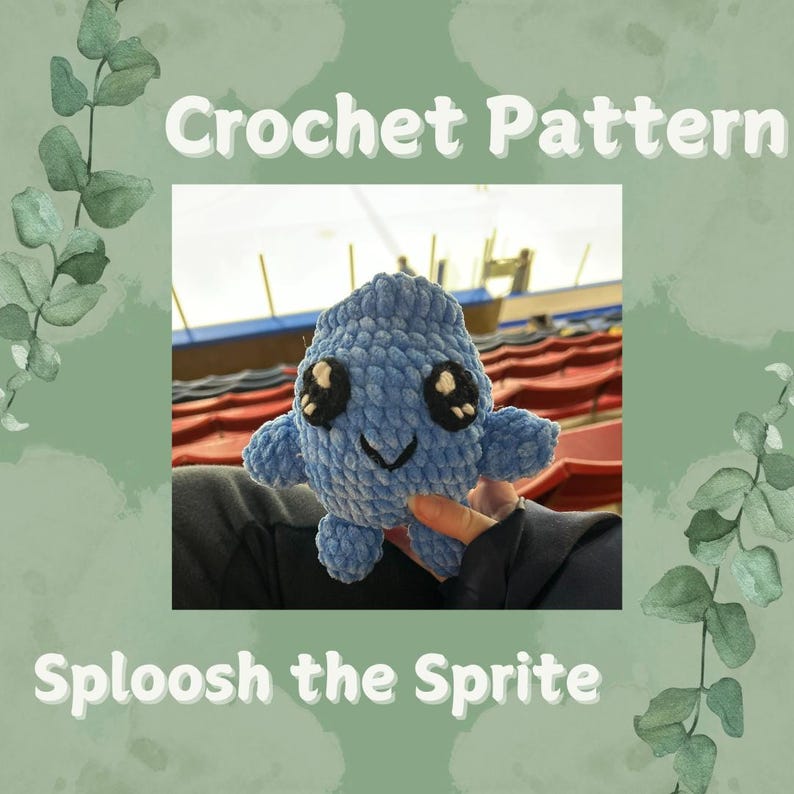 Sploosh the Sprite Pattern - Etsy