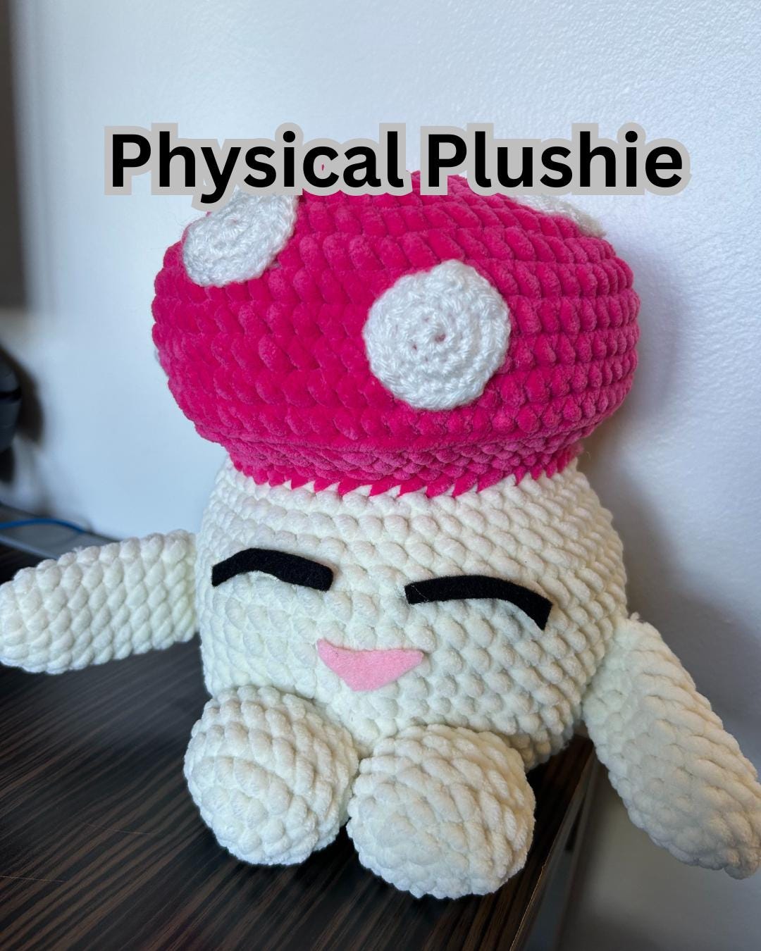 Shopkins Inspired Miss Mushy Moo Crochet Plushie - Etsy