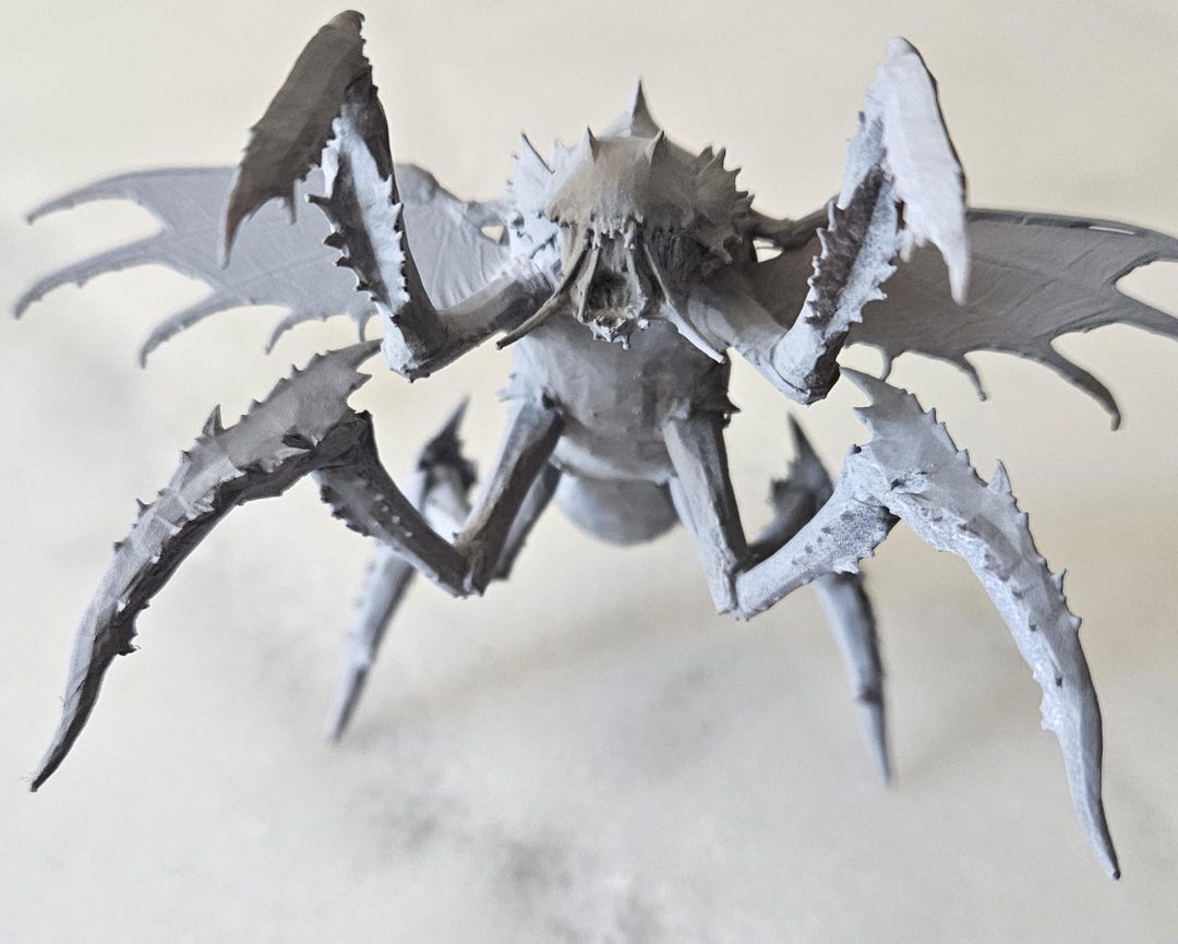 3 Inch 3d Printed & Primed Helldivers 2 Terminid Hunter Miniature ...
